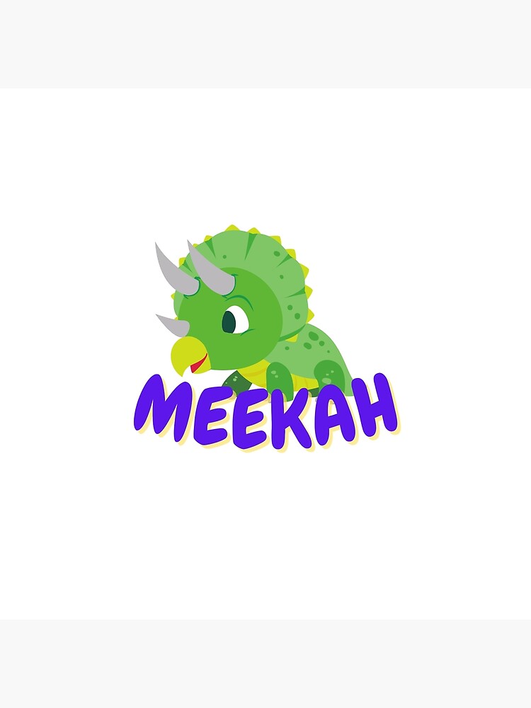 "Dinosaur Meekah Blippi Kids Educational Toddler" Art Print for Sale by ...
