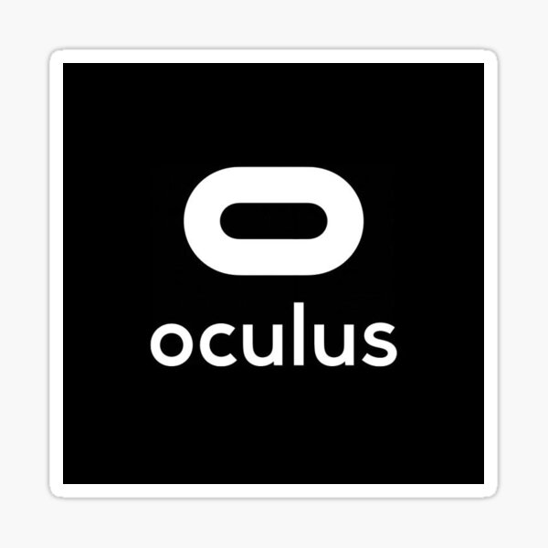 "Oculus Logo" Sticker for Sale by 4889276874 | Redbubble