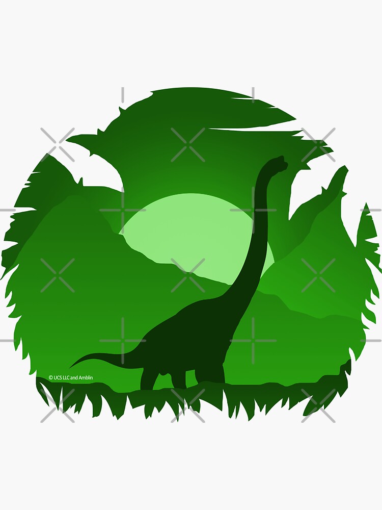 "Brachiosaurus " Sticker for Sale by Tridev-Designs | Redbubble