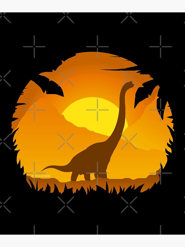 "Jurassic Park Brachiosaurus " Poster for Sale by Tridev-Designs ...