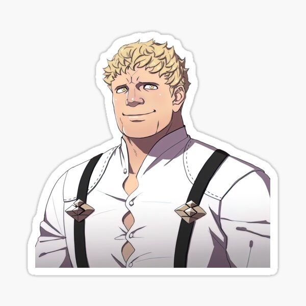 "Raphael. Portrait - Fire Emblem Three Houses" Sticker for Sale by ...