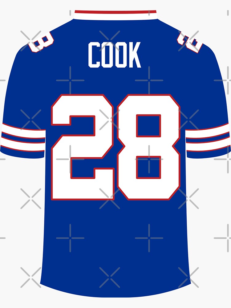 "James Cook - Buffalo Bills" Sticker for Sale by OnTargetSports | Redbubble