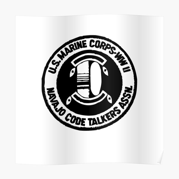 "NAVAJO CODE TALKERS T-SHIRT" Poster for Sale by JACKYLAM | Redbubble