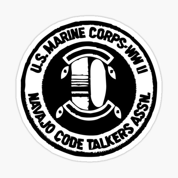 "NAVAJO CODE TALKERS T-SHIRT" Sticker for Sale by JACKYLAM | Redbubble