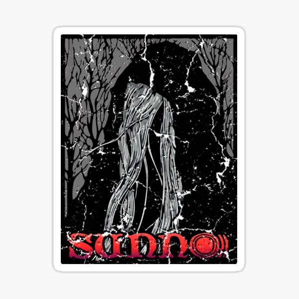 "Sunn O))) Merch" Sticker for Sale by xxXVintageXxx | Redbubble