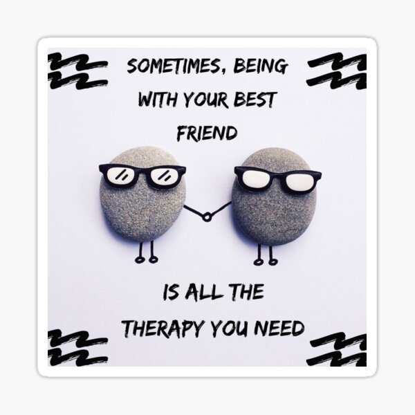 "Friendship Quote" Sticker for Sale by inspiringifts | Redbubble