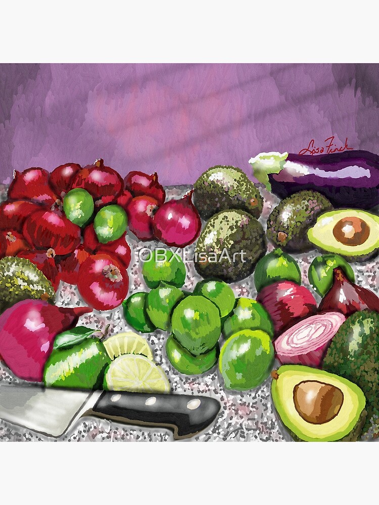 "'Chef's Prep' still life" Framed Art Print for Sale by OBXLisaArt ...