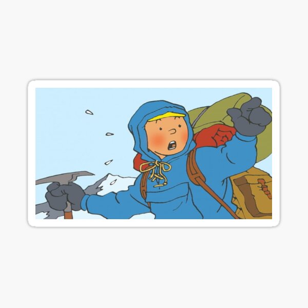 "TINTIN" Sticker for Sale by KEWALE | Redbubble