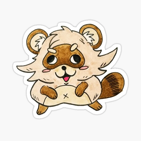 "2022 Happy Doodle Doo Zesty Tanuki" Sticker for Sale by Zesty-Time ...