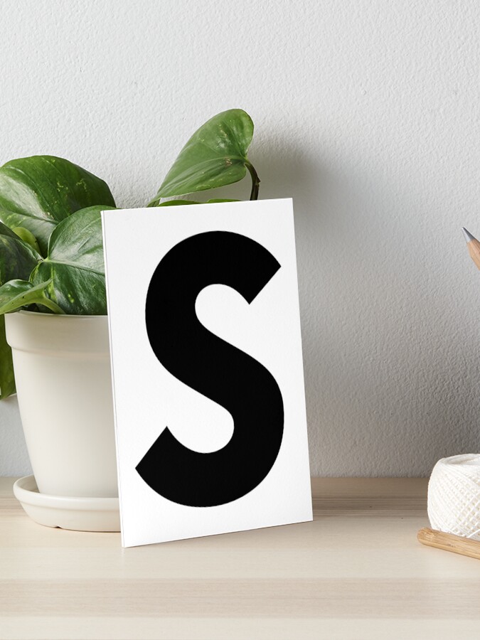 "S Word Song ss (ese) esse, es letter S" Art Board Print for Sale by ...