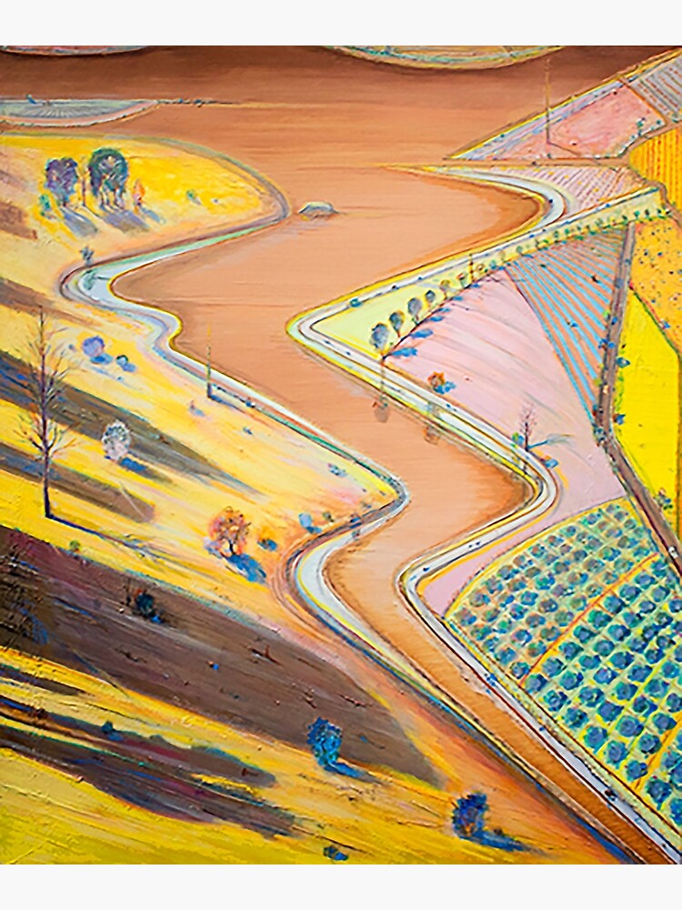 Wayne Thiebaud Landscapes