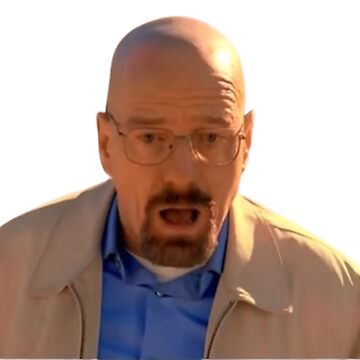 "Shock Walter White " Sticker for Sale by DrMemes | Redbubble