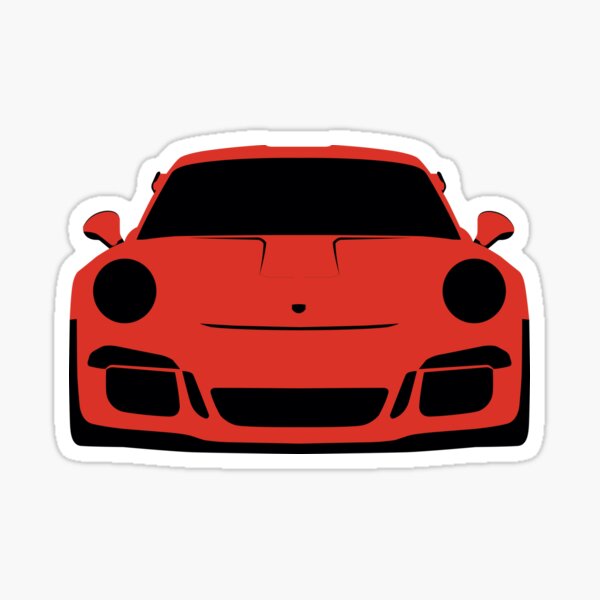 Sticker: Porsche Gt3 Rs | Redbubble