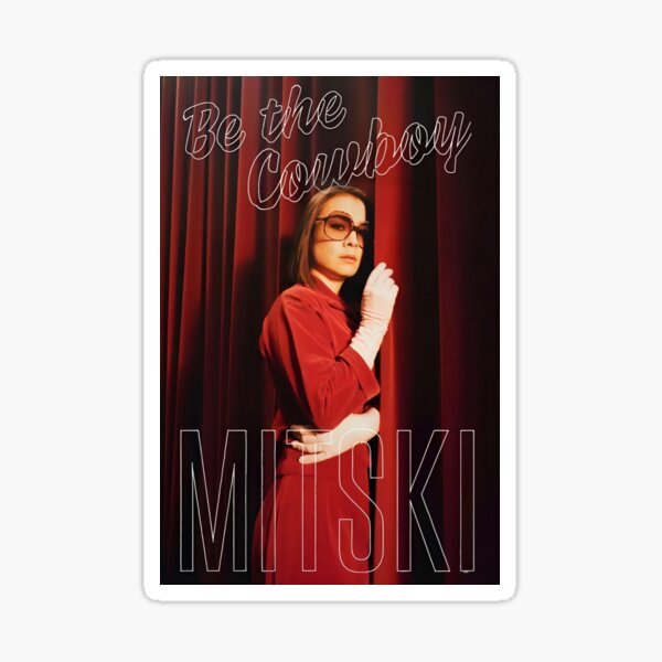 "Mitski poster " Sticker for Sale by jonesmarcj | Redbubble