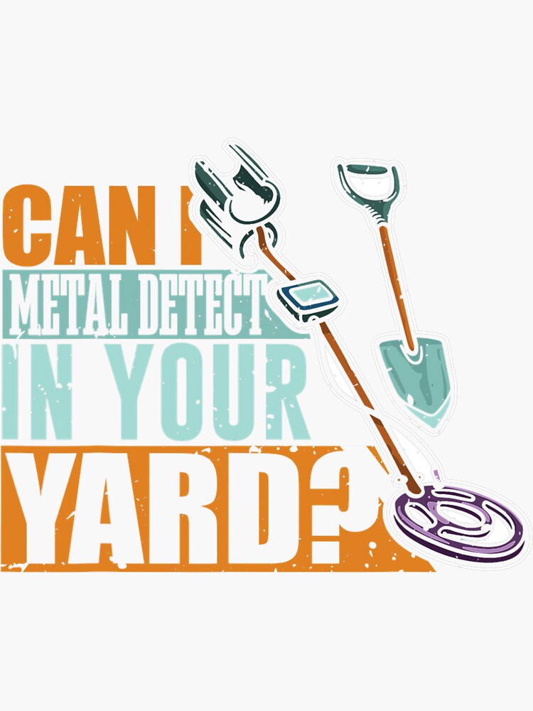 "Metal Detector Gift Metal Detecting" Sticker for Sale by murkybustle9 ...