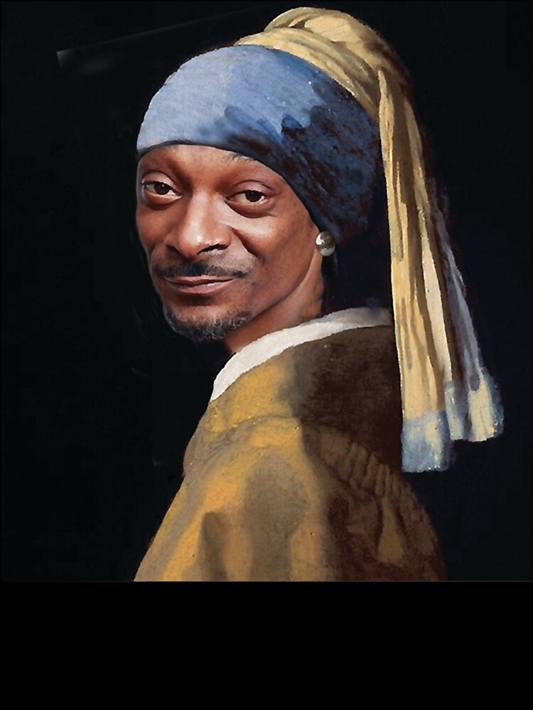 "Snoop Dogg, Snoop, Dog, Rapper with a pearl earring, Girl with a pearl ...