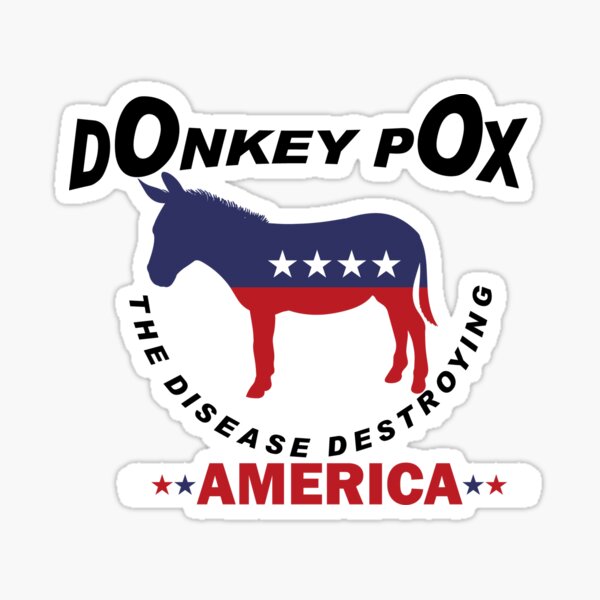 "Donkey Pox Gas Prices" Sticker for Sale by Wirabuanap | Redbubble
