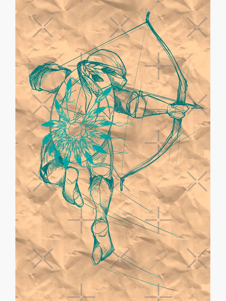 "Native Turtle Sketch" Sticker for Sale by Jon027 | Redbubble