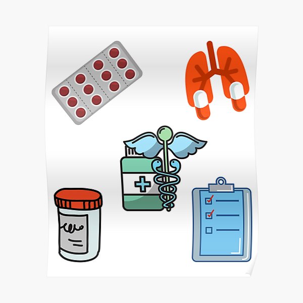 "Pharmacy Pack" Poster for Sale by Magical23 | Redbubble