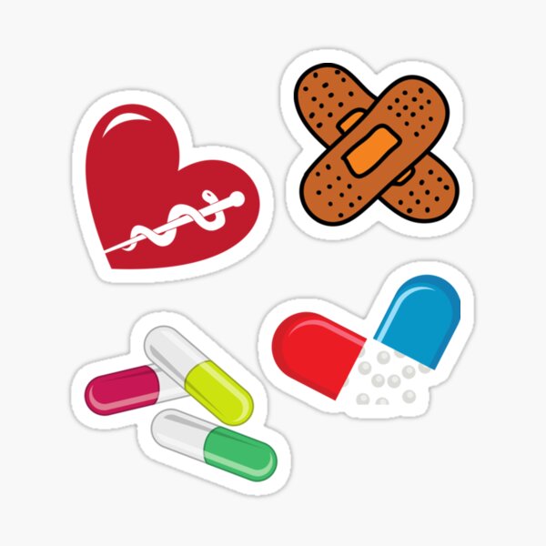 "Pharmacy Pack" Sticker for Sale by Magical23 | Redbubble