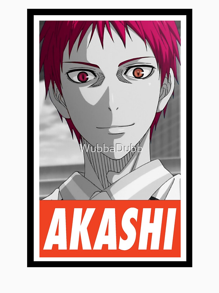 "-MANGA- Akashi" T-shirt by WubbaDubb | Redbubble | kurokos basketball ...