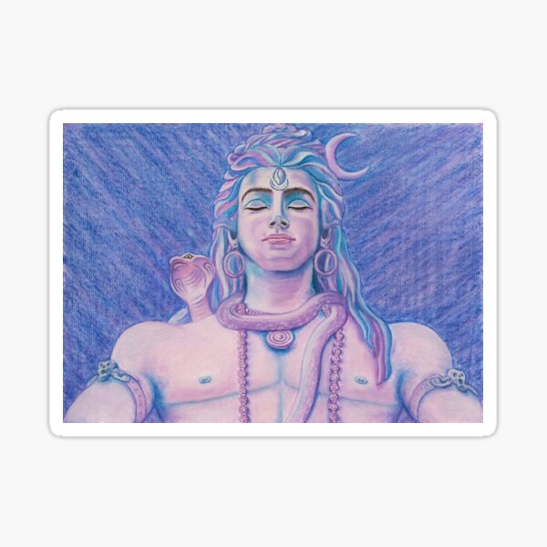 "Shiva" Sticker for Sale by Rariy | Redbubble