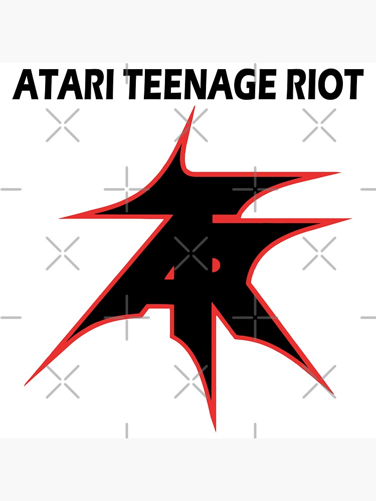 "ATR Atari Teenage Riot Logo" Sticker for Sale by juanistephens | Redbubble