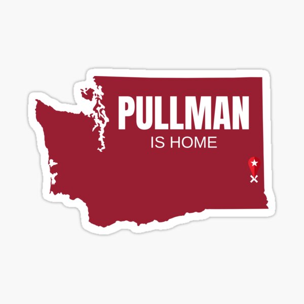 "Pullman WA" Sticker for Sale by TNinjaShirts | Redbubble