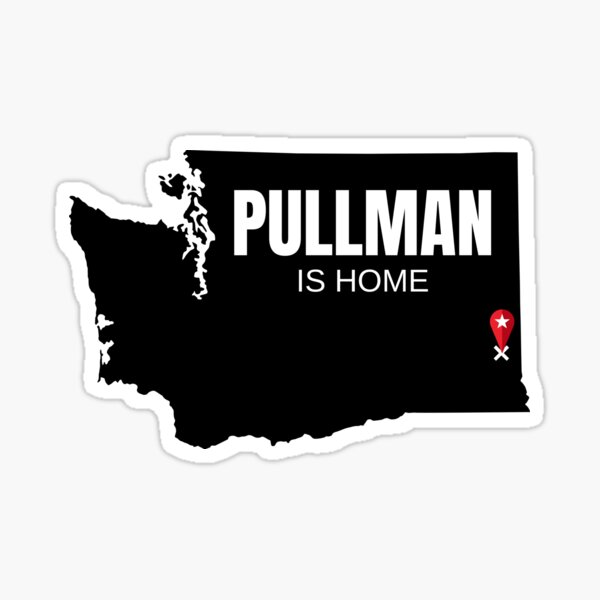"Pullman WA" Sticker for Sale by TNinjaShirts | Redbubble