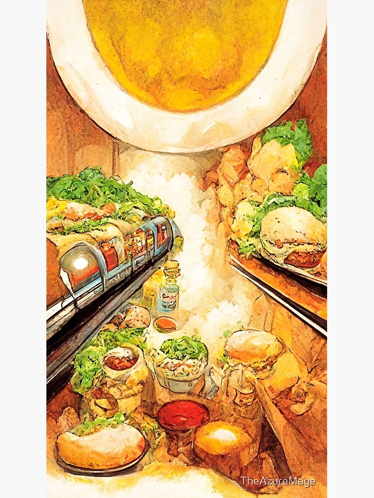 "Deli and Sandwich Shop" Poster for Sale by TheAzureMage | Redbubble