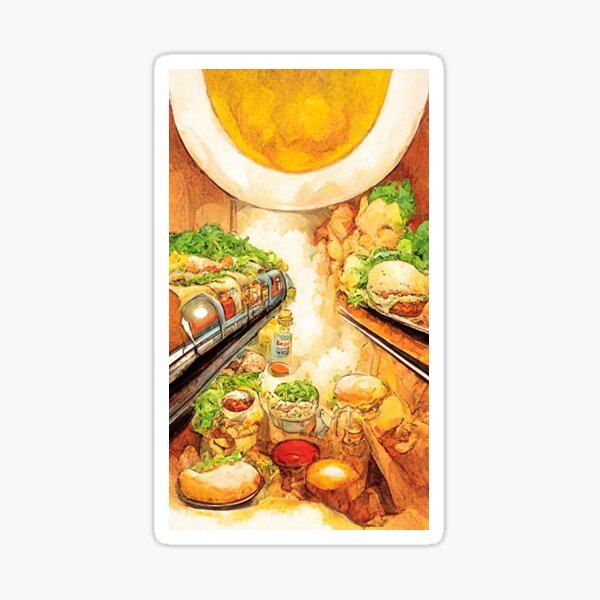 "Deli and Sandwich Shop" Sticker for Sale by TheAzureMage | Redbubble