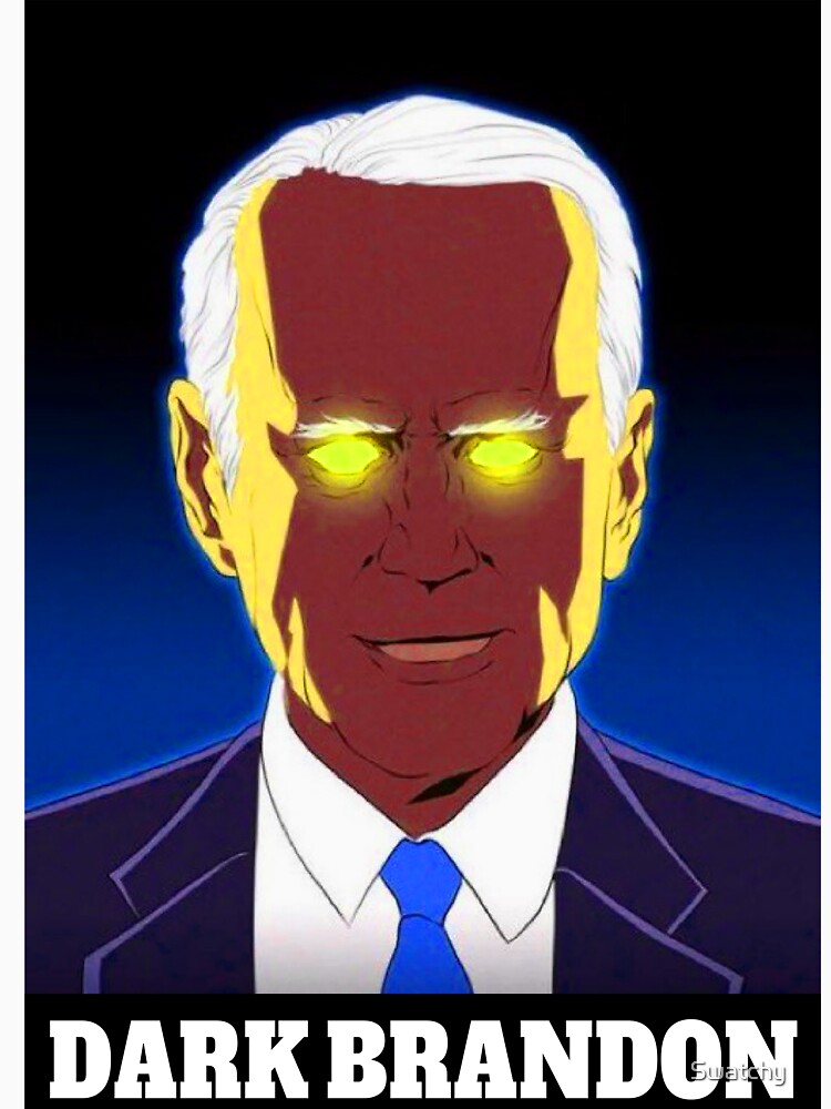 "Dark Brandon Joe Biden laser eyes Dark Brandon" T-shirt for Sale by ...