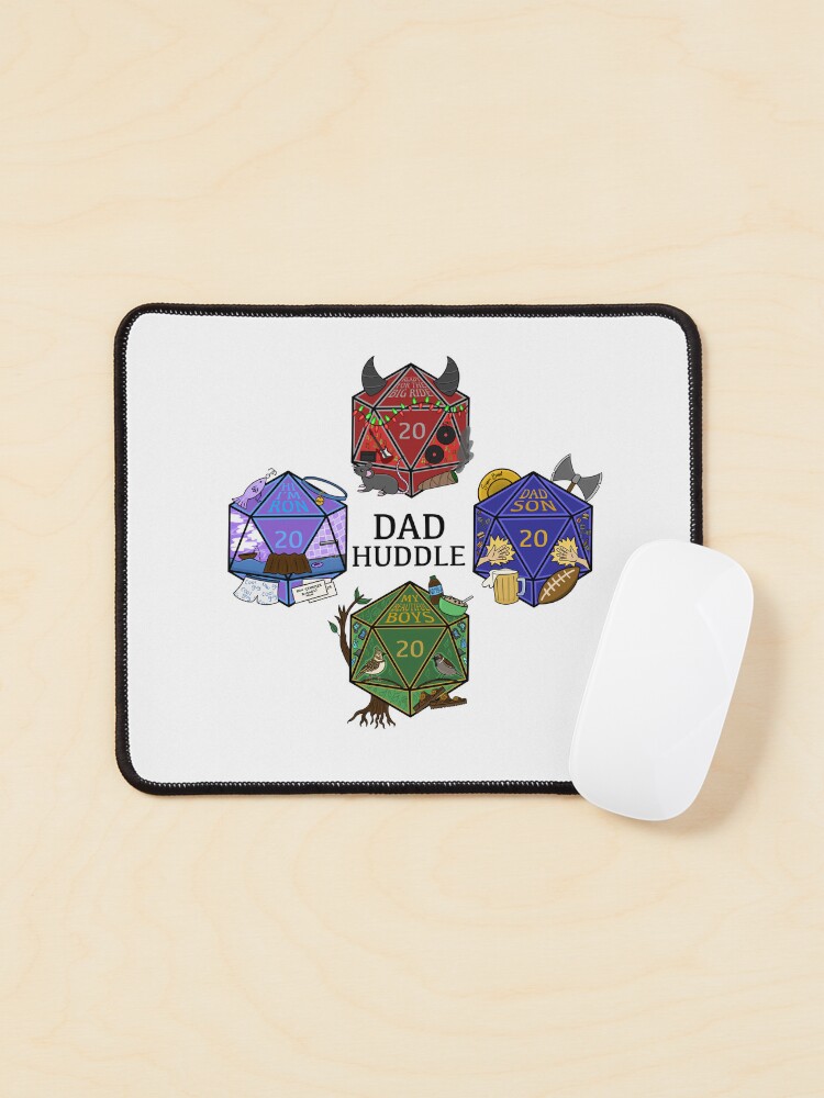 "Dungeons and Daddies Odyssey Dice Set" Mouse Pad for Sale by ...