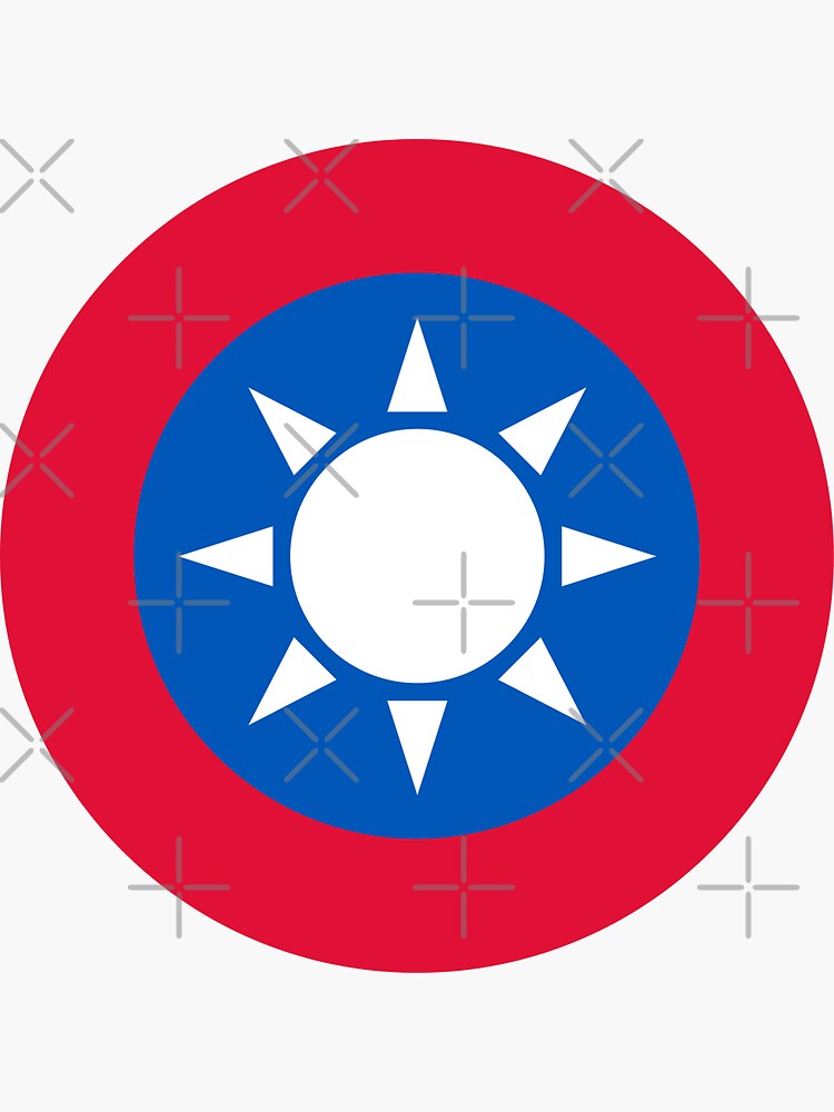 "Taiwan flag" Sticker for Sale by policeworld | Redbubble