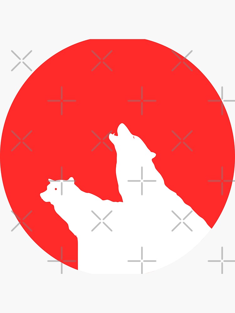 " A Warrior Wolf Royal Blood, Wolf Zidika" Sticker for Sale by ...