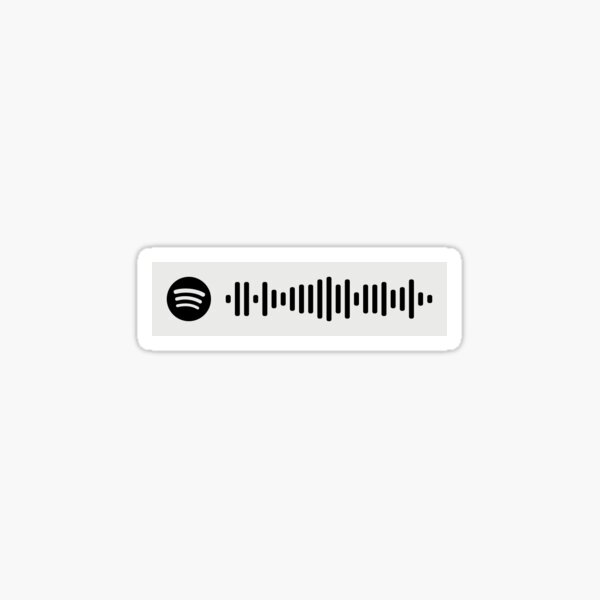 "Self Control by Frank Ocean Spotify Code" Sticker for Sale by ...