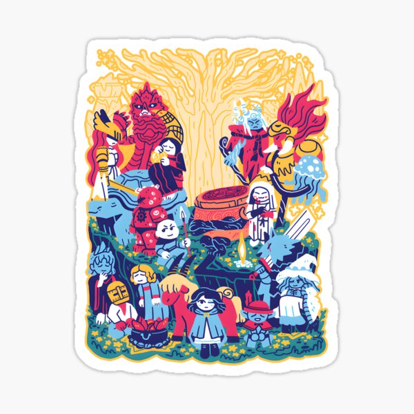 "The Lands Between" Sticker for Sale by inkomodo | Redbubble