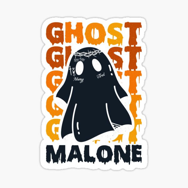 "Ghost Malone" Sticker for Sale by SKINAXX | Redbubble