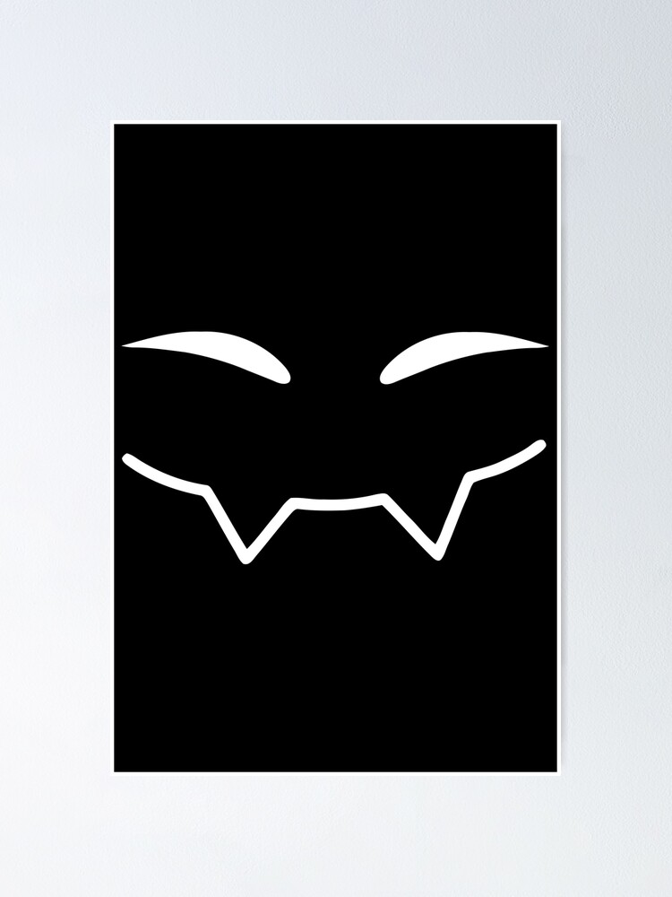 "Badboyhalo Merch Bad Boy Halo Fang Face" Poster for Sale by RayessAya ...