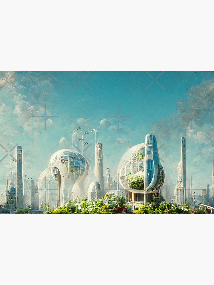 "Modern Institute City of the Future - Futuristic Utopia Sustainability ...