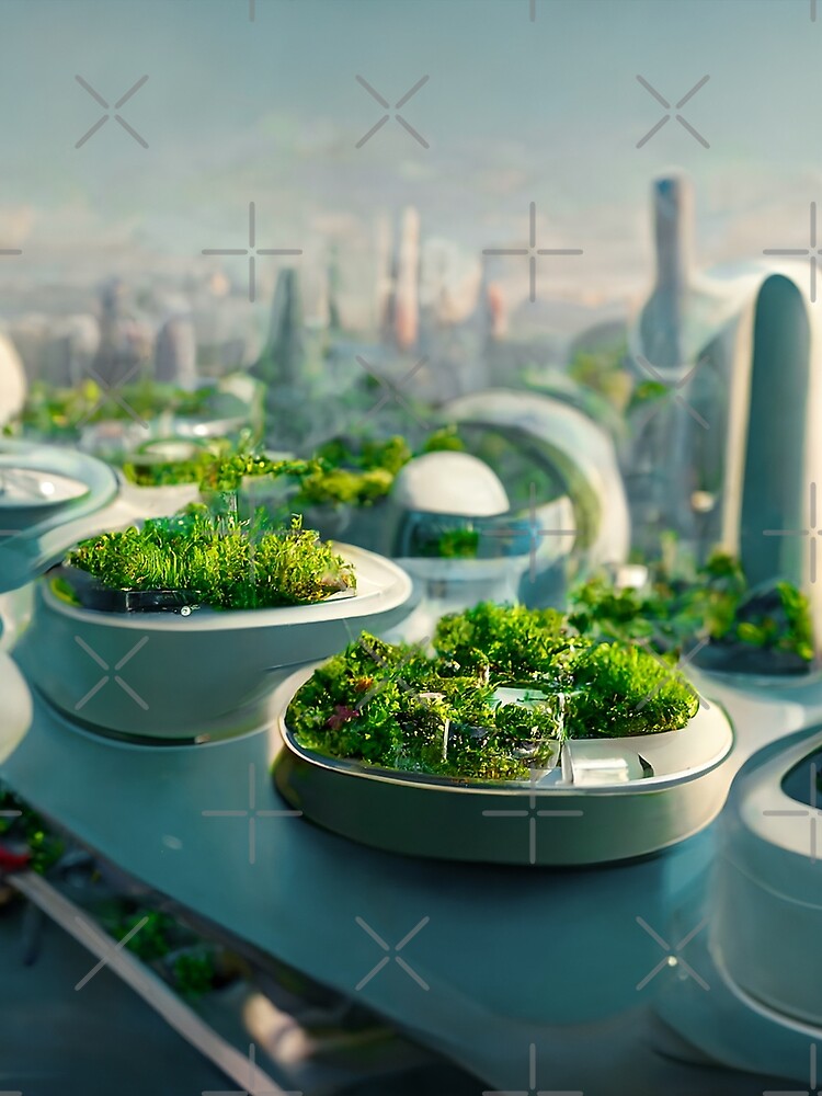 "Institute City of the Future - Futuristic Utopia Hydroponic Gardens ...