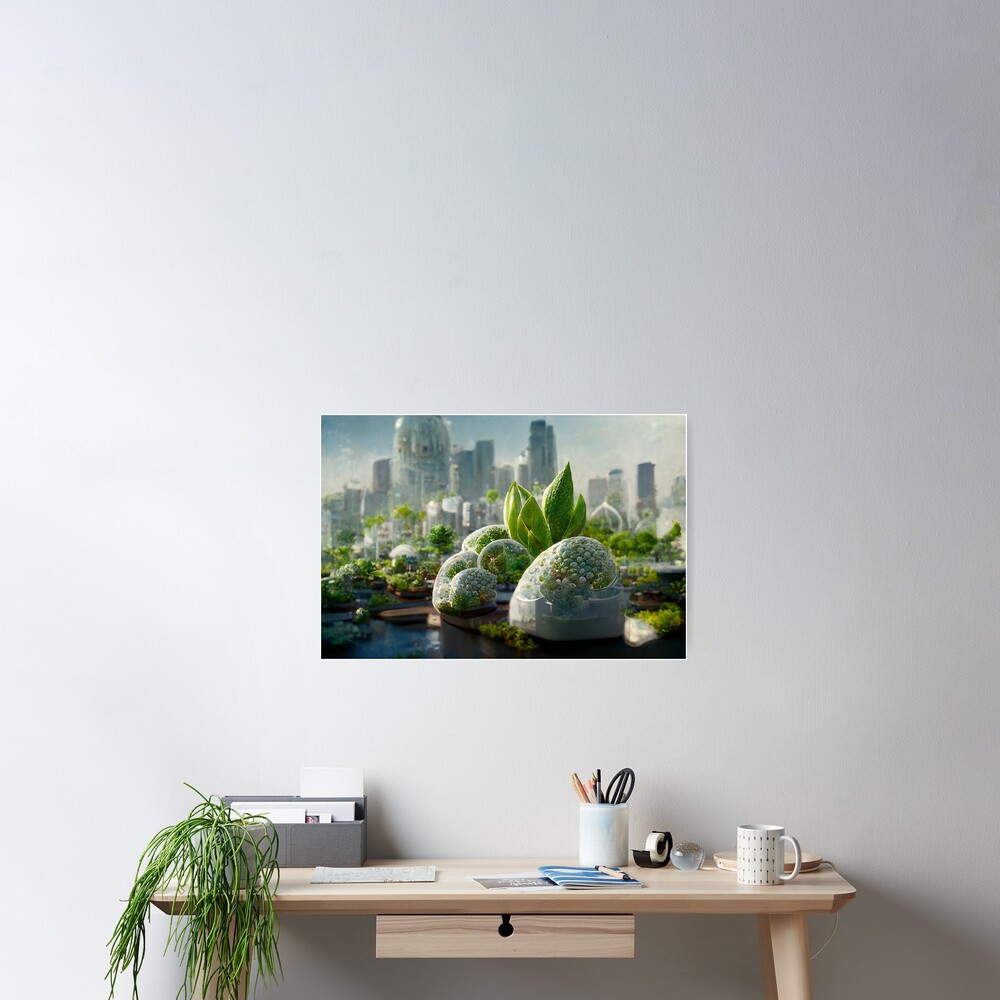 "Institute City of the Future - Futuristic Utopia Hydroponic Gardens ...