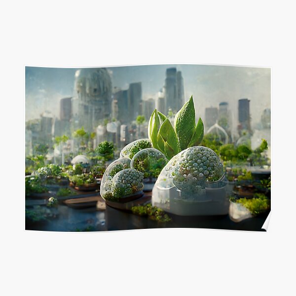 "Institute City of the Future - Futuristic Utopia Hydroponic Gardens ...