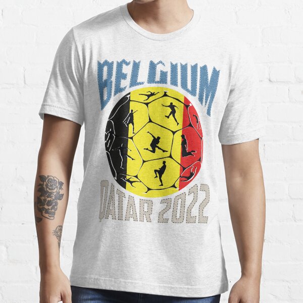 "BELGIUM World Cup QATAR 2022" T-shirt for Sale by greatatlas ...