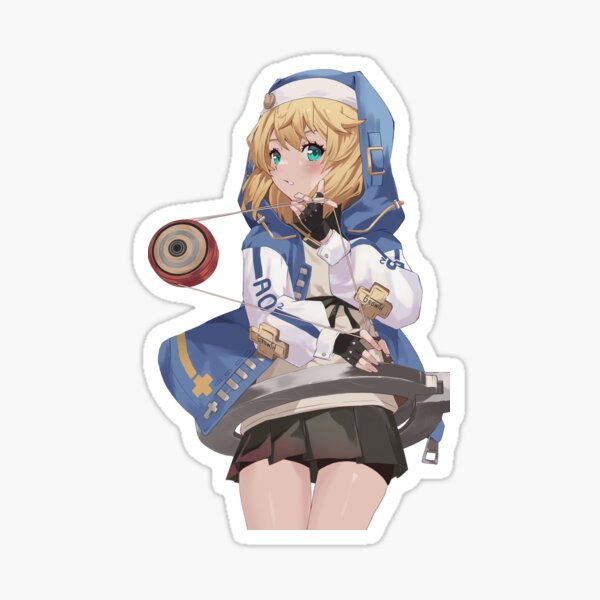 "bridget guilty gear" Sticker for Sale by NicoDave | Redbubble