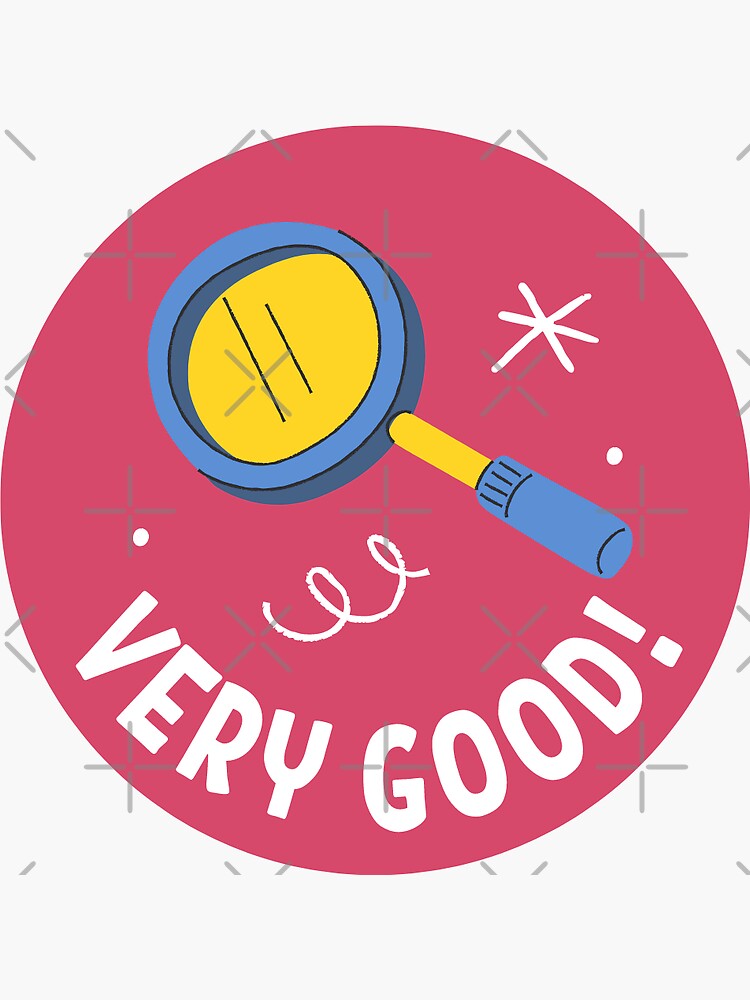 "Very Good Sticker, Feedback and motivation sticker" Sticker for Sale ...