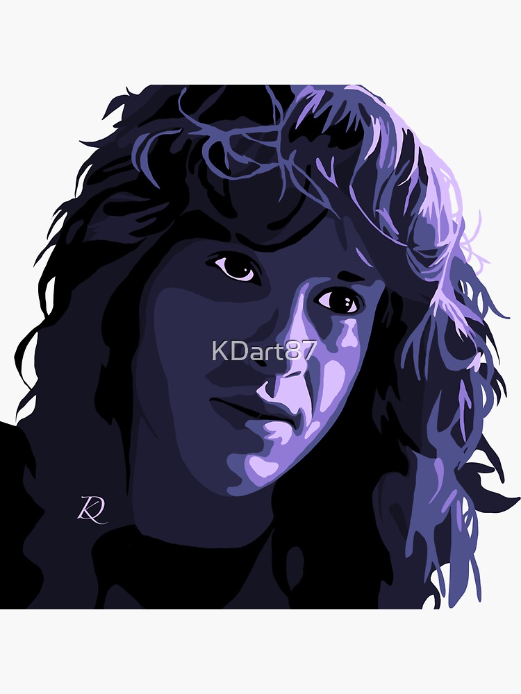"Eddie" Sticker for Sale by KDart87 | Redbubble
