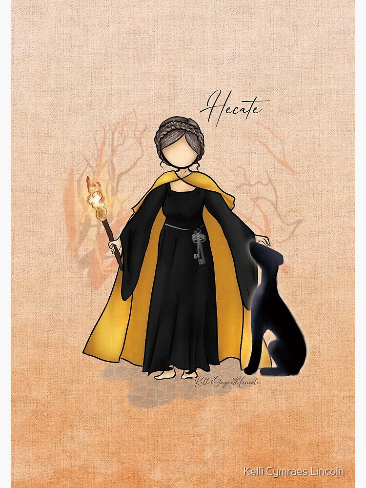 "Goddess Hecate, Queen of Transformation" Poster for Sale by kellimama ...
