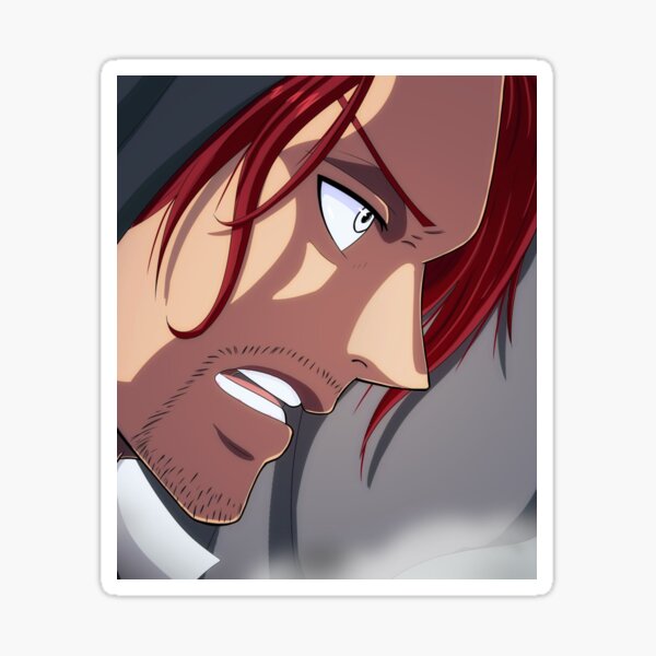 "Shanks | One Piece " Sticker for Sale by MoEl-Art | Redbubble