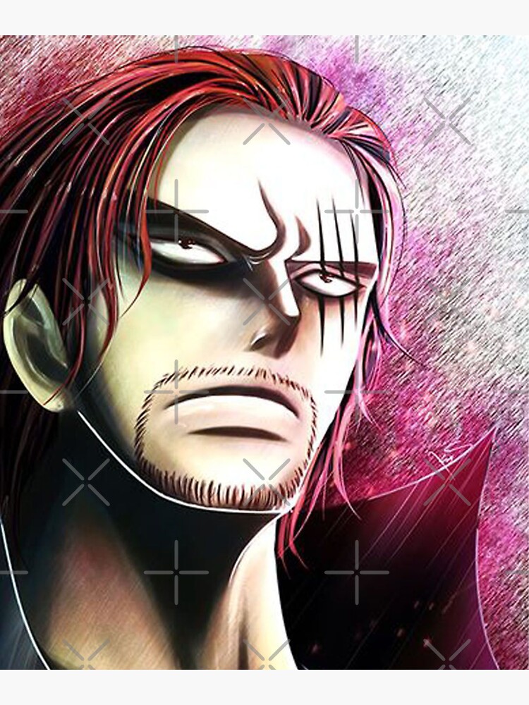 "Akagami Shanks | One Piece " Sticker for Sale by MoEl-Art | Redbubble